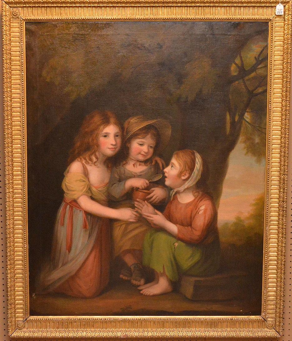 Thomas Hudson | Portrait of Miss Furneaux Pelham, standing half length ...