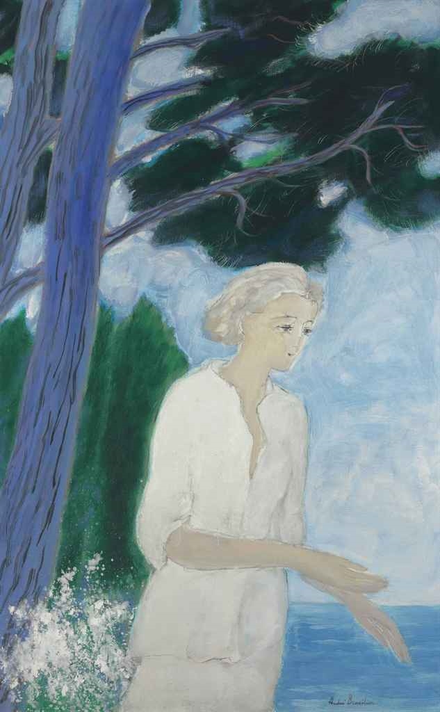 Andre Brasilier | La dame blanche (2009) | MutualArt