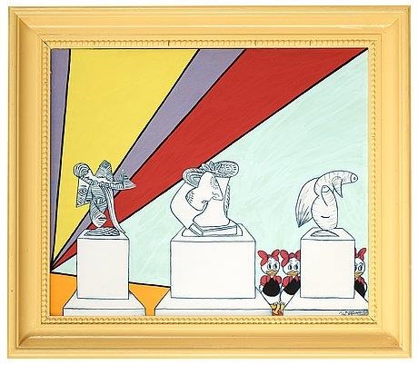 Marie-Louise Ekman | Tre Picasso-dams-monument och en Olle Baertling ...