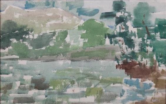 Carl Robert Holty | Green Fields | MutualArt