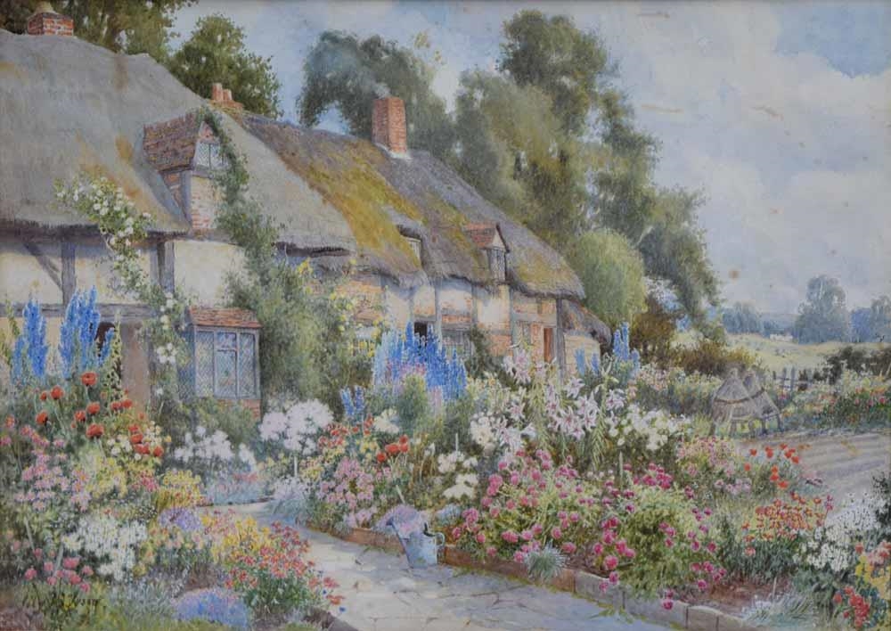 John H. Tyson | A cottage garden | MutualArt