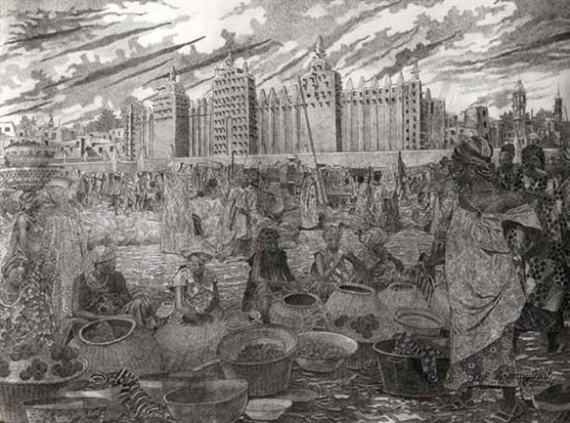 Kofi Asemnyinah | Et Women of Ancient City, Jenne-Jeno, Mali (2015 ...