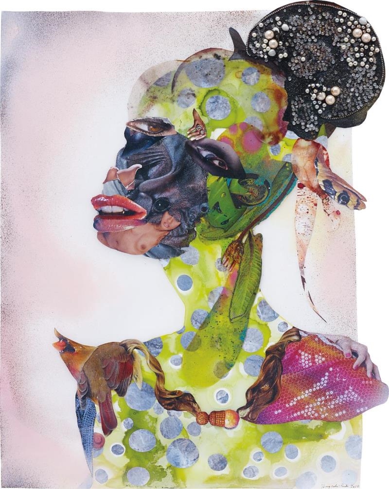 Wangechi Mutu | Bat Nose (2010) | MutualArt
