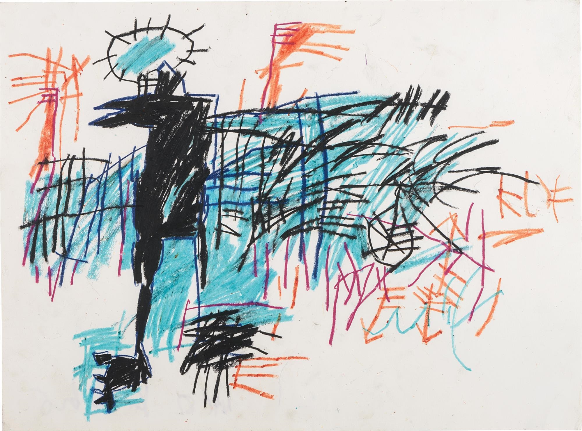 Jean-Michel Basquiat | Untitled (1982) | MutualArt