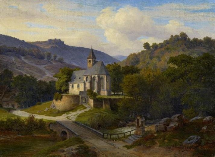 Carl Friedrich Lessing | Conrad Lessing, the Artist's Son at Age Nine ...