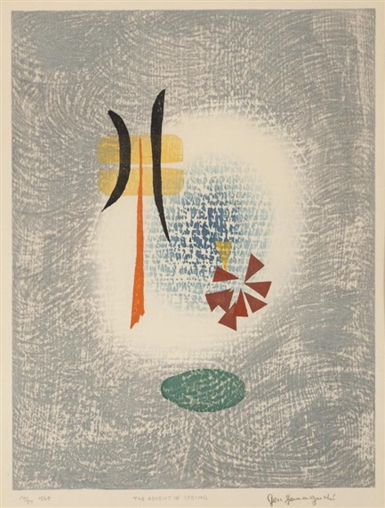 Gen Yamaguchi | Advent of Spring (1967) | MutualArt