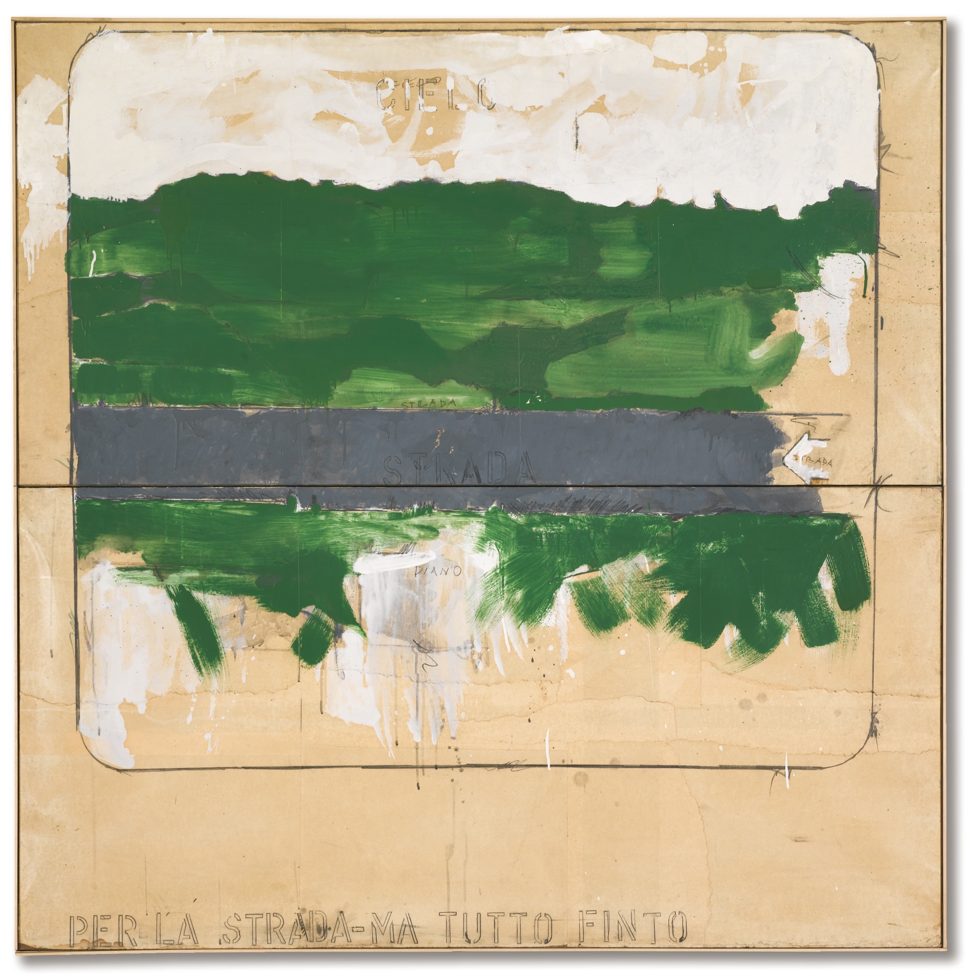 Mario Schifano | PALO ALTO (1960) | MutualArt