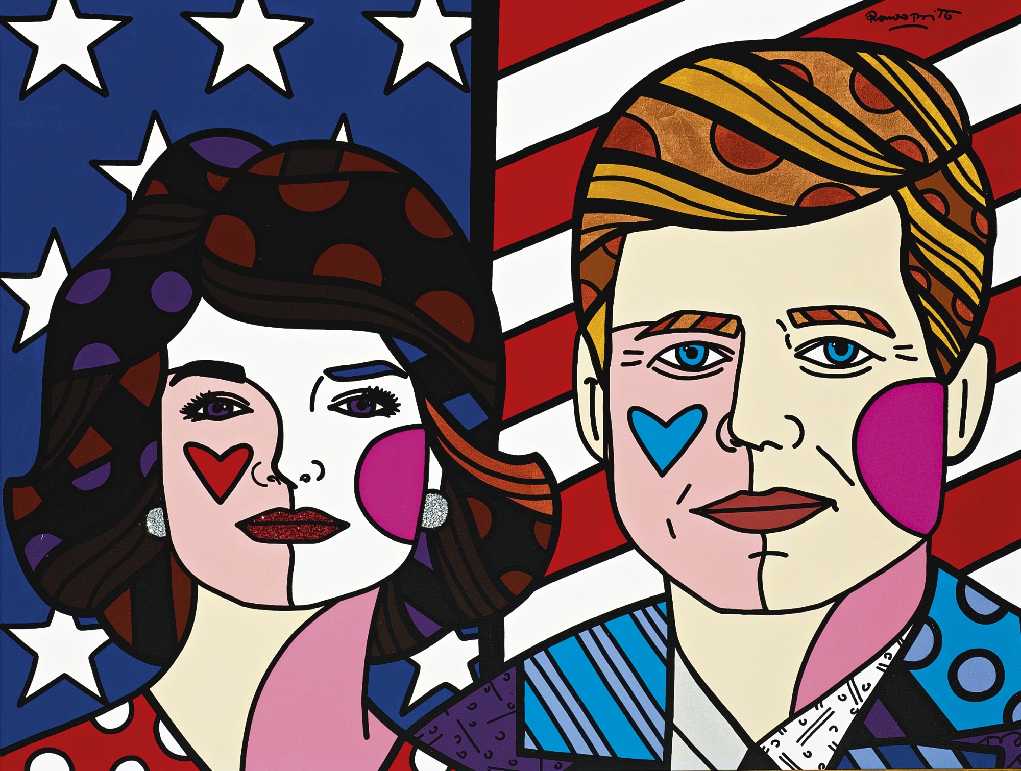 Romero Britto | AMERICAN DREAM (2014) | MutualArt
