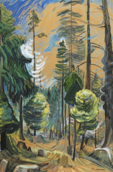 Emily Carr | BC Forest (Circa 1935) | MutualArt