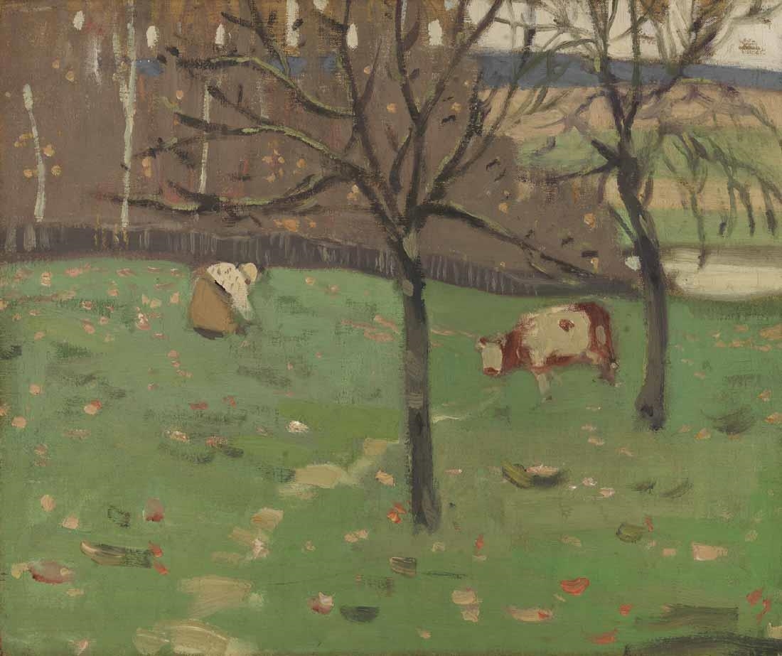 James Wilson Morrice | The Woodpile, Sainte-Anne-de-Beaupré (Circa 1900 ...
