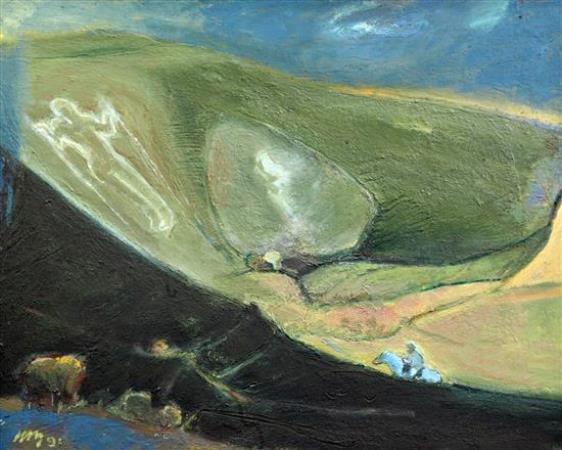Harold Mockford | Rider and the Longman (1991) | MutualArt