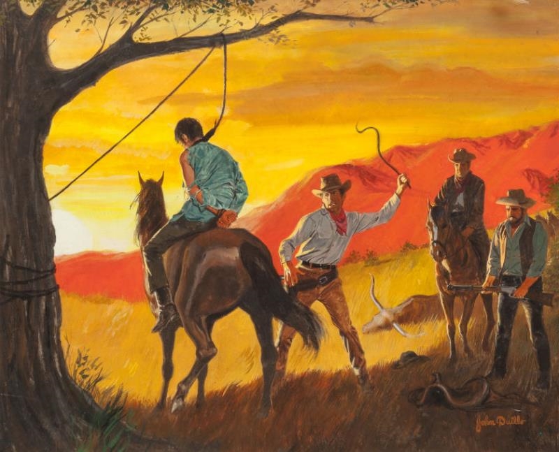 John Duillo | Yosemite Indian Massacre, True Frontier Magazine Cover ...