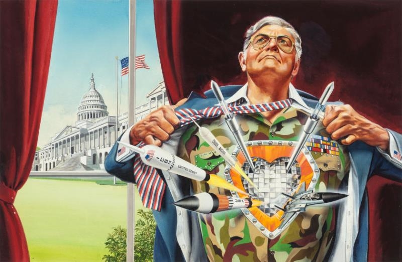 Ren Wicks | Military Industrial Complex, Hustler Magazine Interior ...