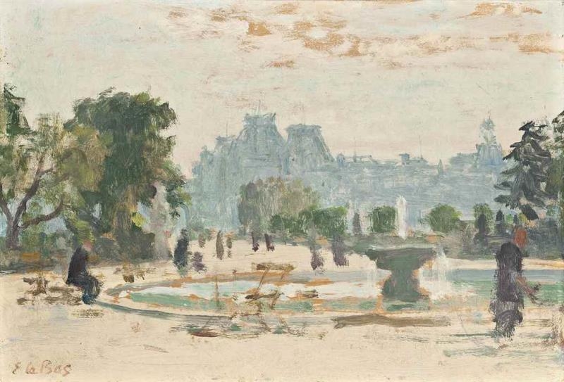 Edward le Bas | The Tuileries Gardens | MutualArt