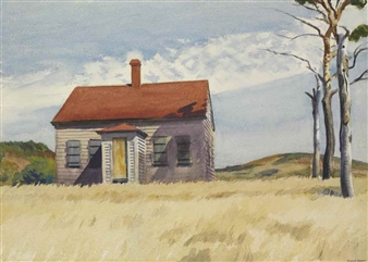 Edward Hopper | Kelly Jenness House (1932) | MutualArt
