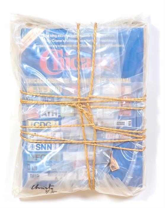 Christo | Wrapped Chicago Magazine (1980) | MutualArt