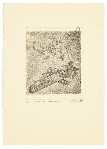 Barry Cleavin | A Tacker: Attacker (1985) | MutualArt