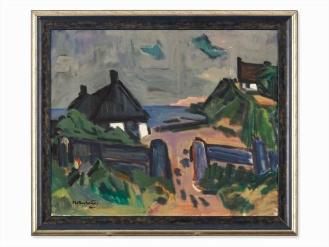 Ernst Mollenhauer | Am Kurischen Haff (1960) | MutualArt