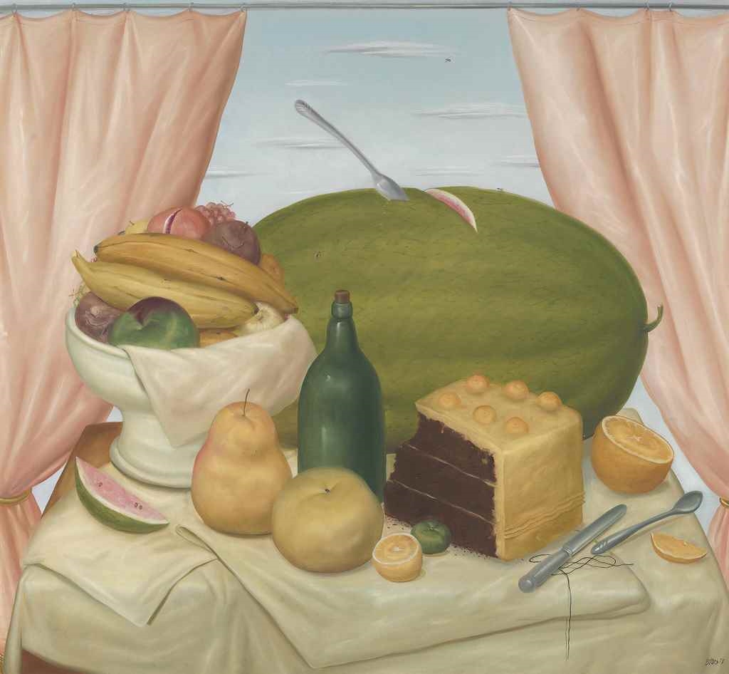 Fernando Botero | Feliz Cumpleaños (1971) | MutualArt