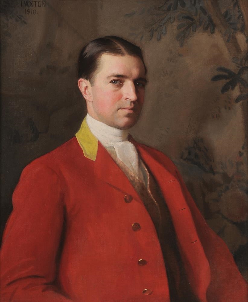 William McGregor Paxton | Portrait Painting of Mabel Fuller Blodgett ...