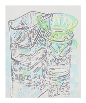 Janet Fish | Four Glasses (1976) | MutualArt