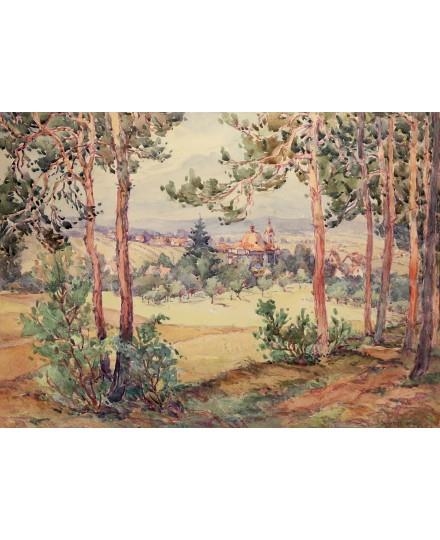 Nikolai Petrovich Bogdanov-Bel'sky | A Forest Clearing | MutualArt