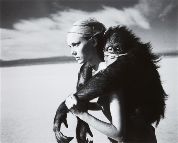 Michel Comte | DARYL HANNAH, L'UOMO VOGUE (1996) | MutualArt