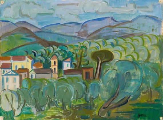 Werner Gilles | Landschaft bei Palinuro | MutualArt
