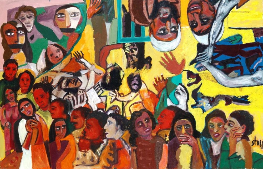 Stass Paraskos | Death of a journalist (2002) | MutualArt