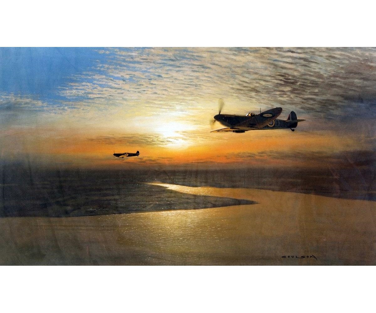 Gerald Coulson | Evening Patrol | MutualArt
