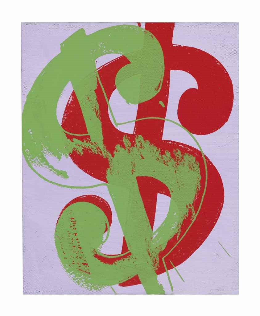 Andy Warhol | Dollar Sign (1981) | MutualArt