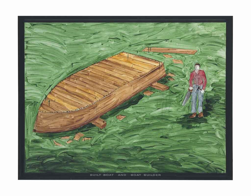 Neil Jenney | Built Boat and Boat Builder (1969) | MutualArt