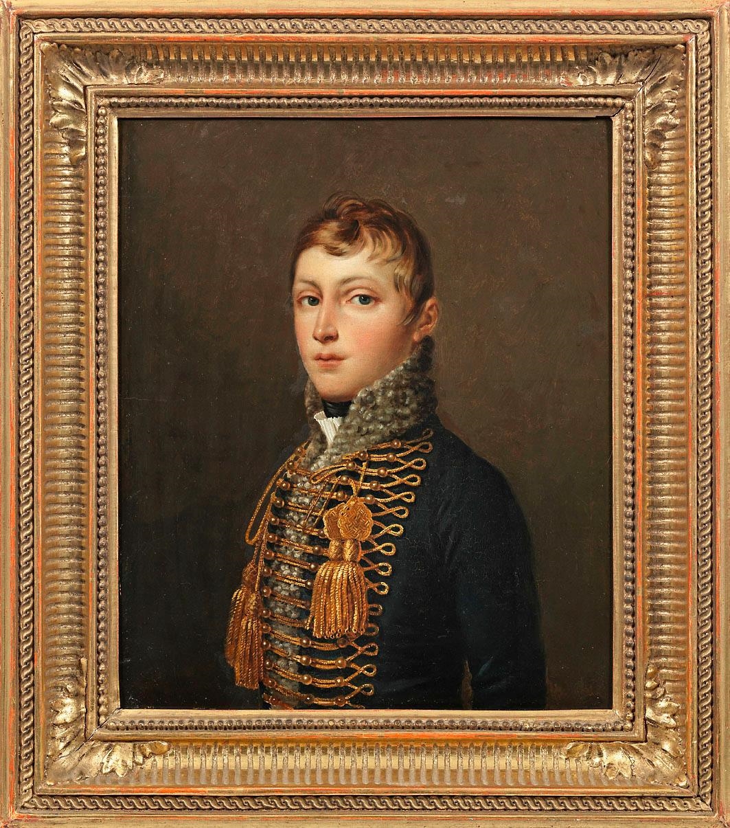 Carl Wilhelm Friedrich Oesterley | Portrait of a young lady (1848 ...