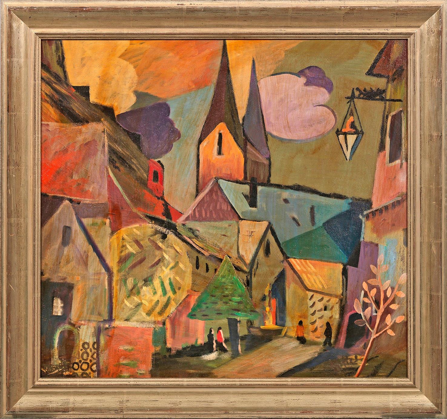 Werner Gilles | View of a town in the Palatinate (1942) | MutualArt