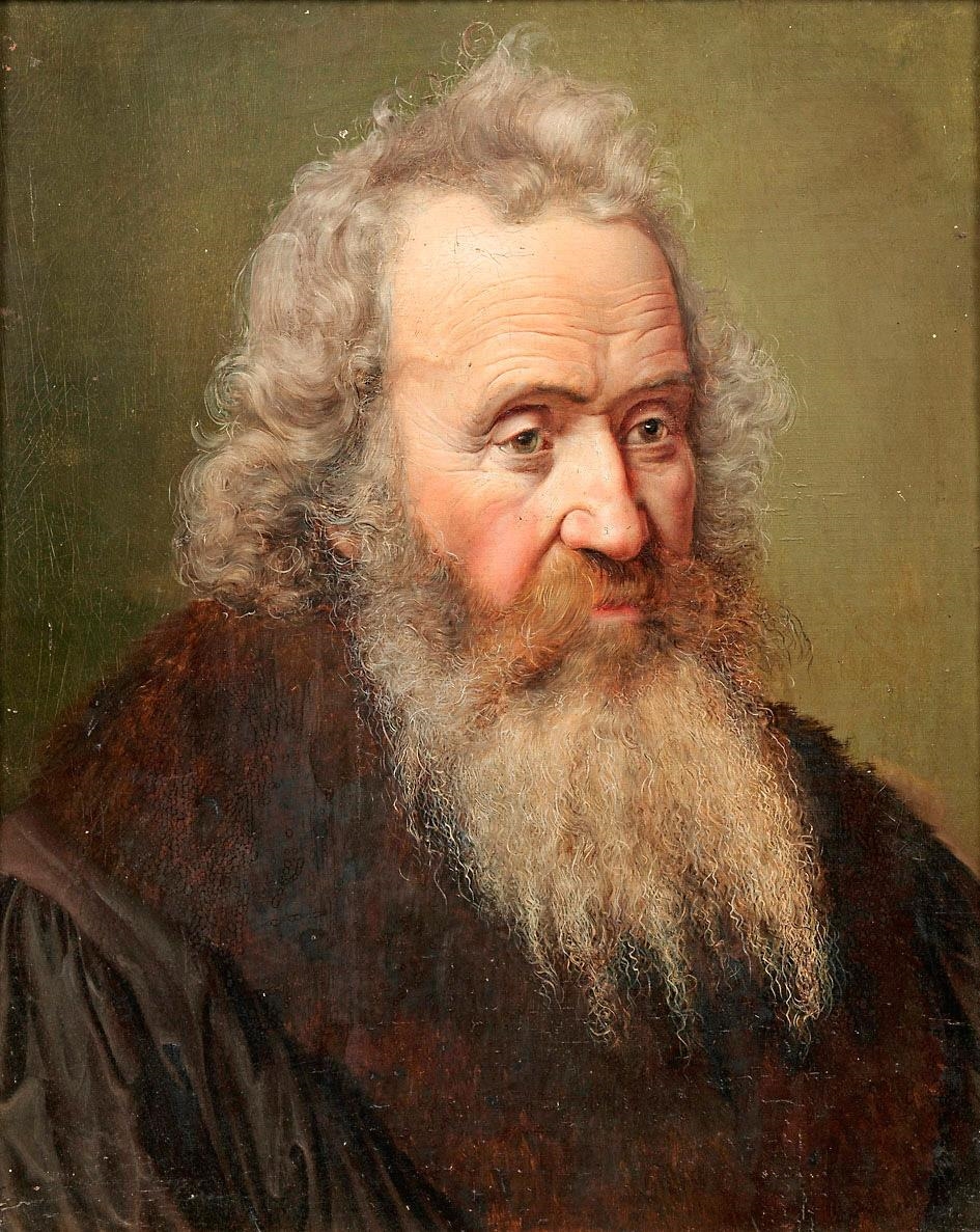 Max Thedy | Portrait of an old bearded man | MutualArt