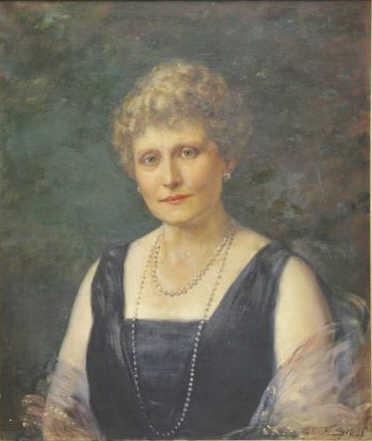 Ferdinand Sinet | Portrait of a Woman in Pearls | MutualArt