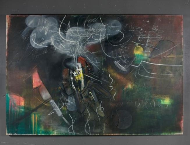 Roberto Matta | Péage de Venus (1967) | MutualArt