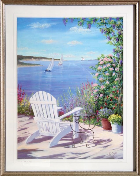 Carol Saxe | Garden with a View (2002) | MutualArt