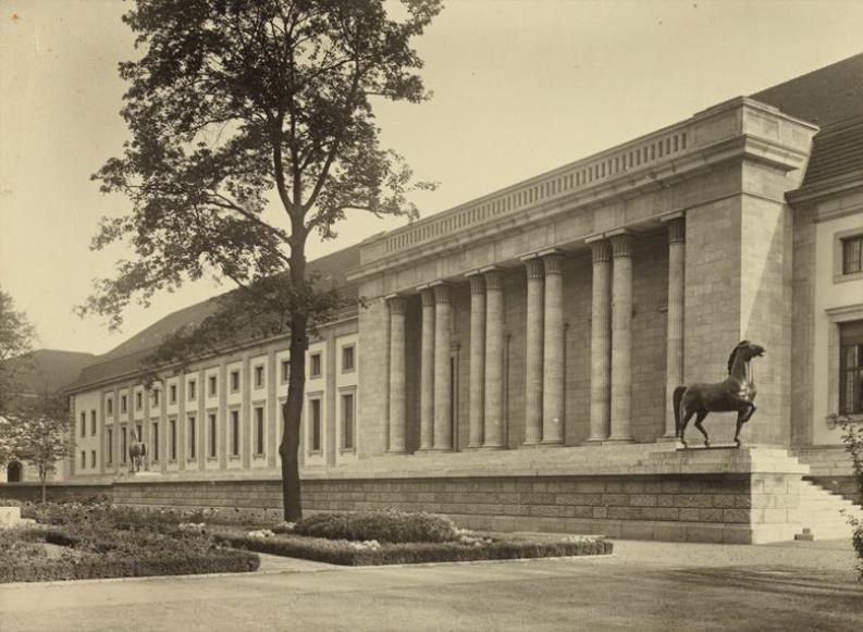 Max Krajewski | View of the Garden Front of the New Reich Chancellery ...