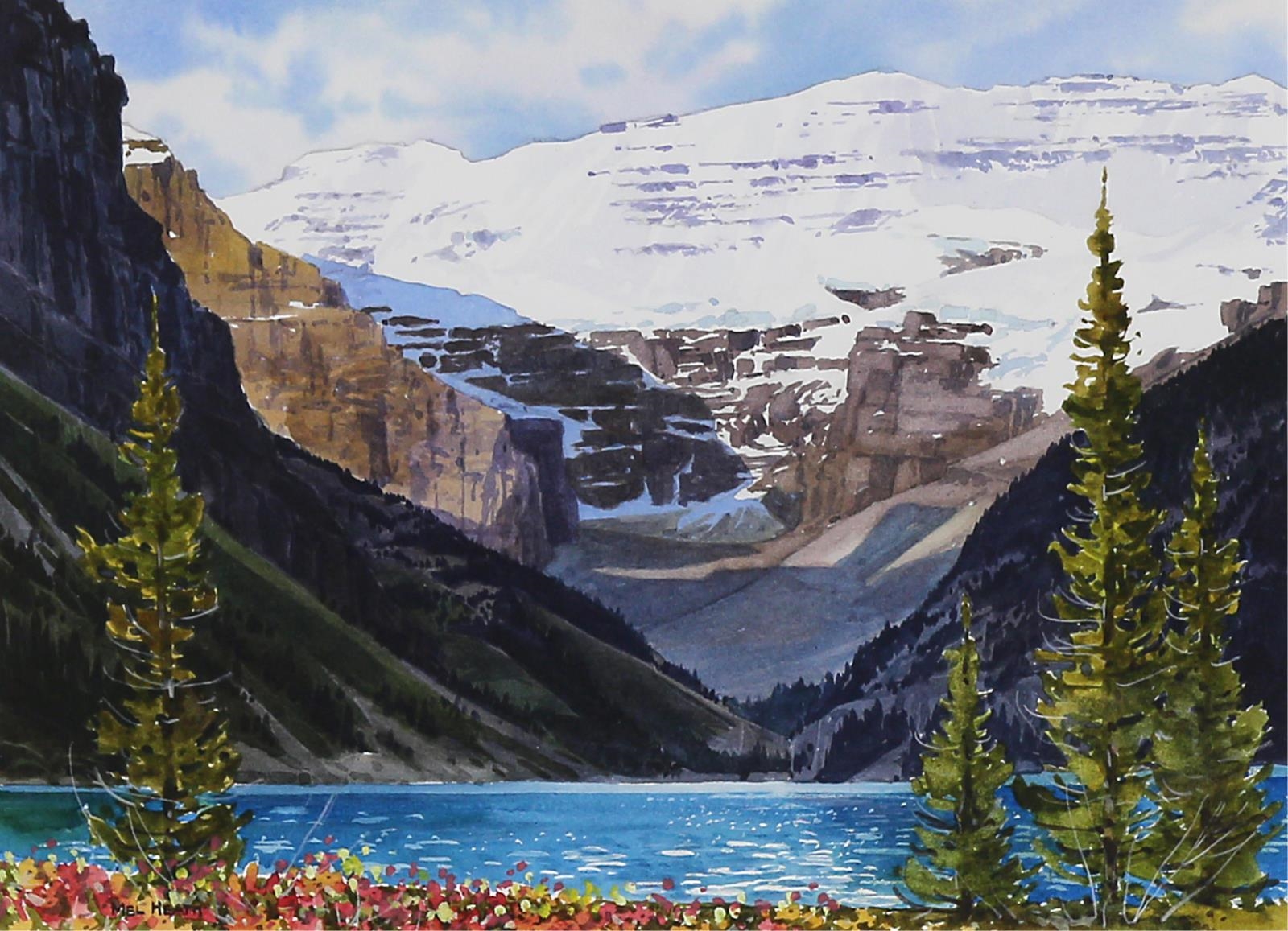 Mel Heath | Lake louise | MutualArt