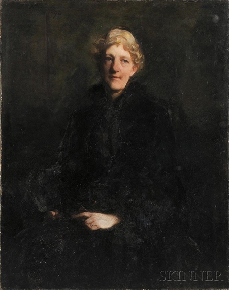 Abbott Handerson Thayer | Portrait of Helen Bigelow Merriman (1890 ...