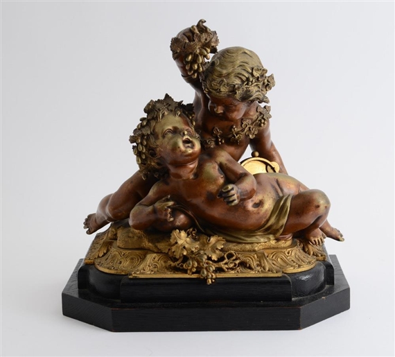 Bacchanalian Bronze Putti Group | 1 Artworks at Auction | MutualArt
