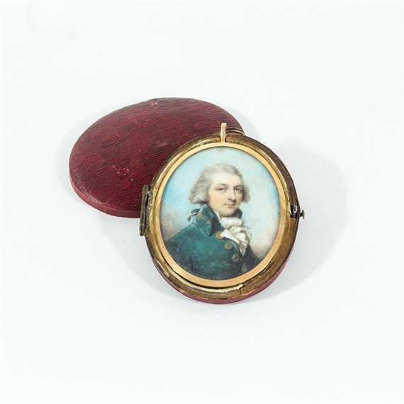 Philip Jean | Portrait miniature of James Bayley, born Manchester 1757 ...