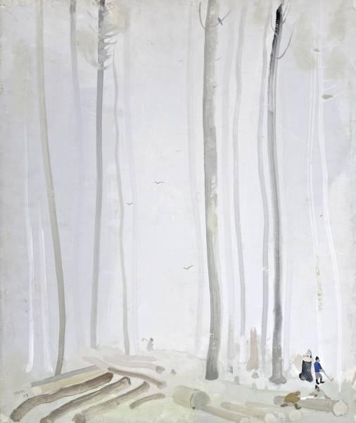 Endre Vadasz | In the forest (1939) | MutualArt