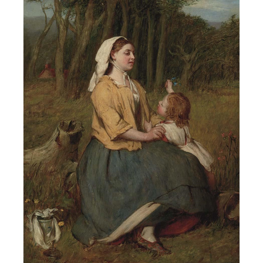 William Quiller Orchardson | A Mother's Love | MutualArt