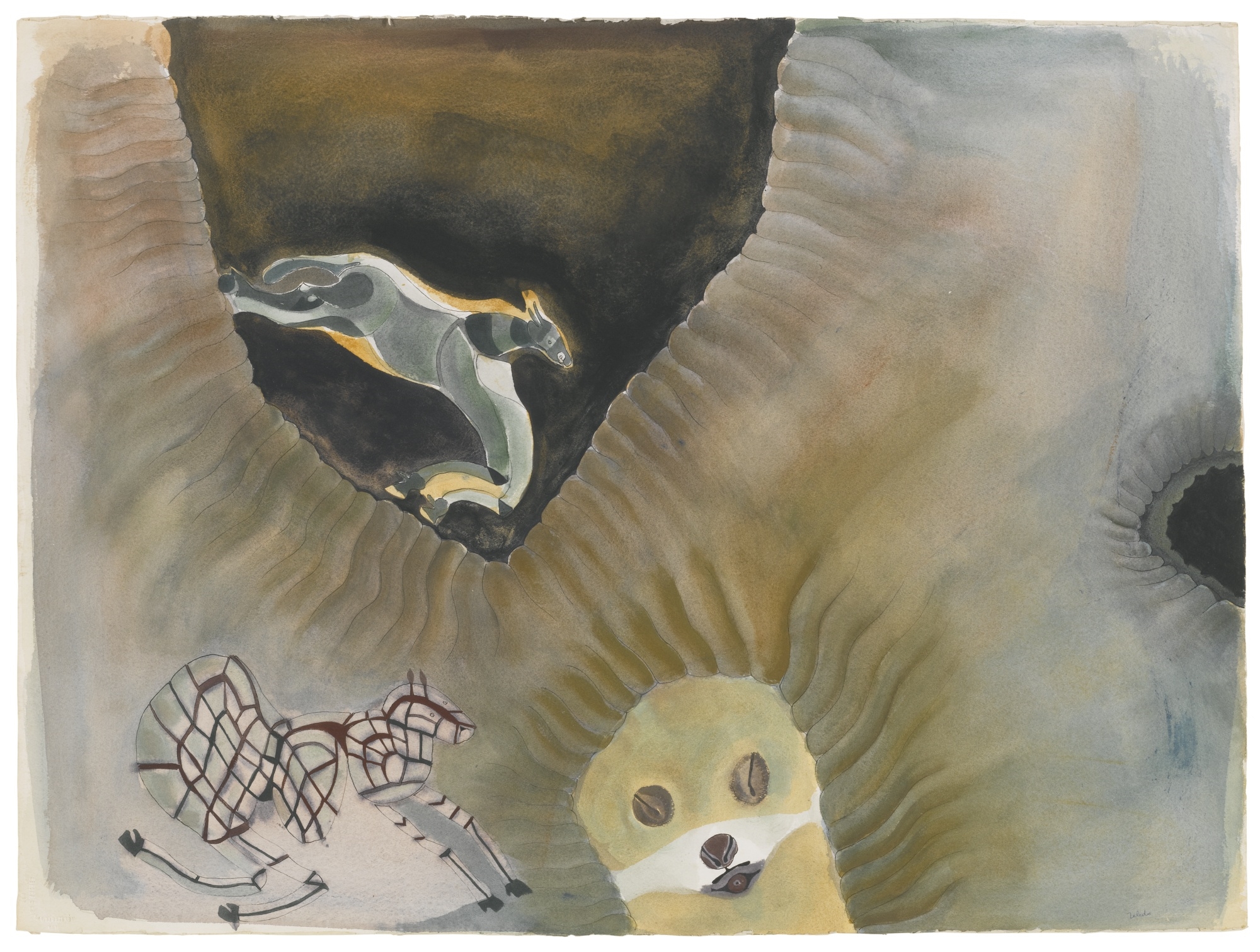 Francisco Toledo | EIGHT PORTRAITS OF ELISA (Circa 1968) | MutualArt