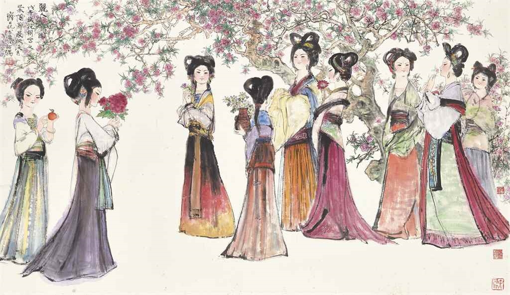 Cheng Shifa | Beautiful Ladies (1979) | MutualArt