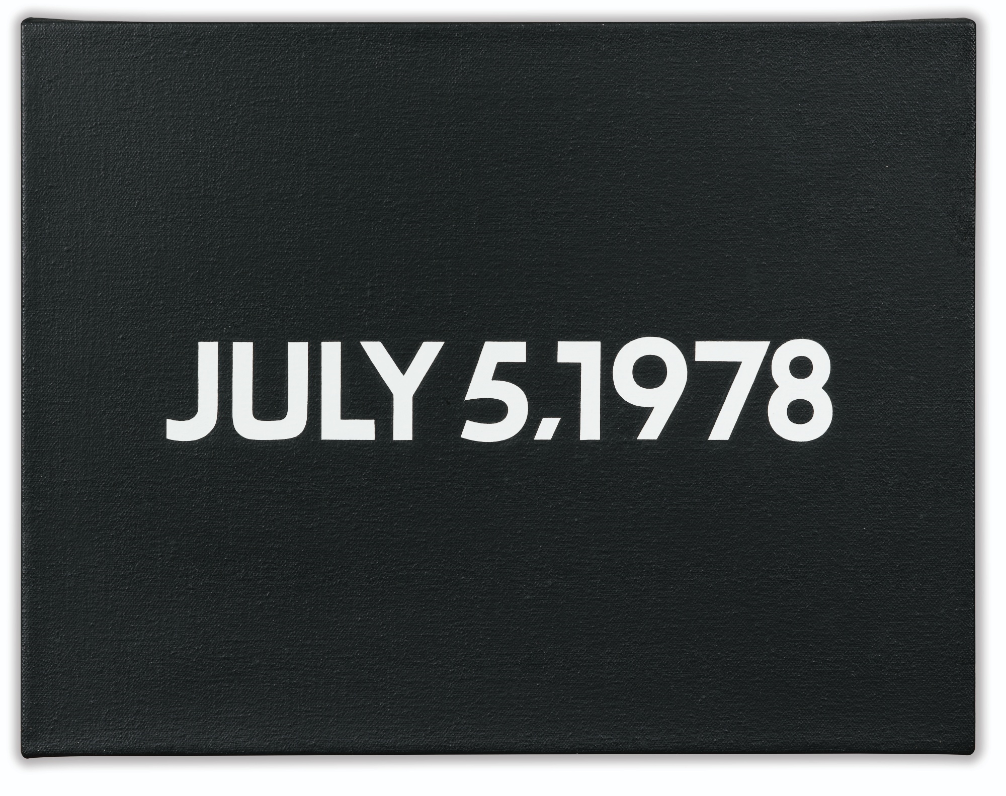 On Kawara | Today Series No. 133 (1967) | MutualArt