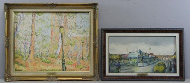 Simon Donikian | 2 works; Spring in Central Park; Sunnyside Gateway VI ...