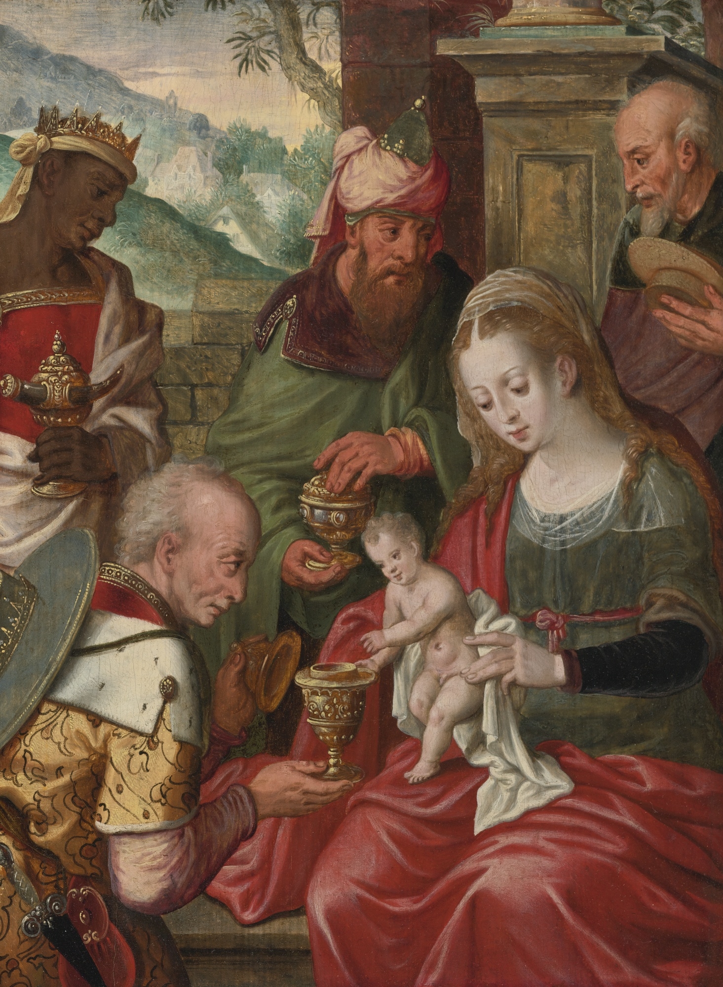 Pieter Aertsen | ADORATION OF THE MAGI | MutualArt